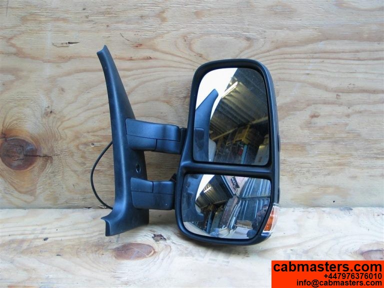 Iveco Daily off side wing mirror short arm for sale at Cabmasters