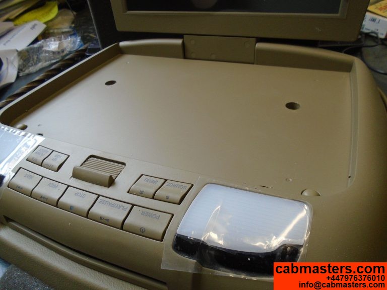 Toyota Roof Mounted DVD Player with IR Headphones for sale at Cabmasters